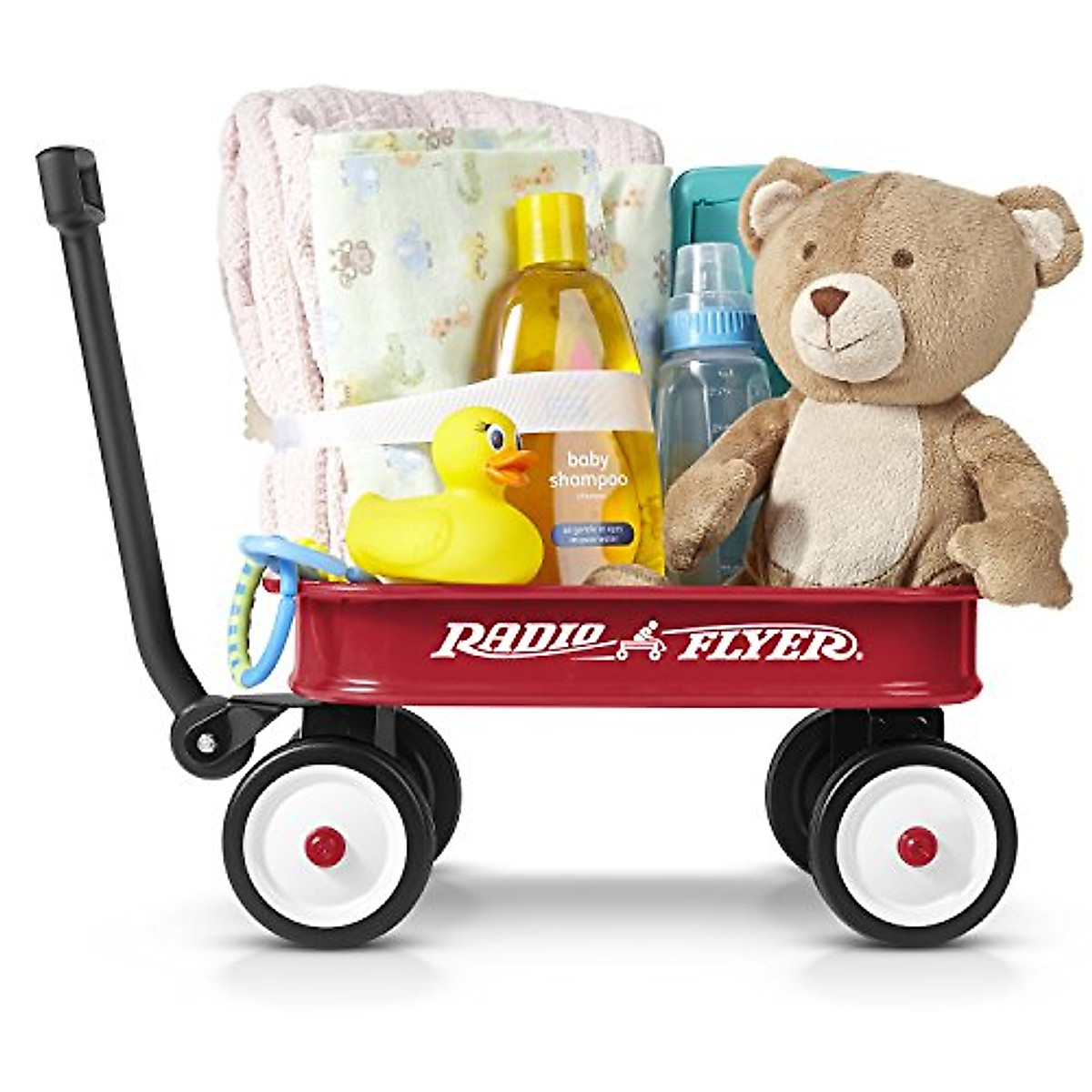 Radio Flyer Kids 12.5 Inch Little Red Toy Wagon, Small Toy Decor Wagon