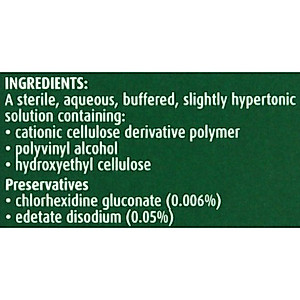 Bausch+Lomb Rewetting Drops for Rigid Gas Permeable Contact Lenses, 1/3-Ounce Bottles (Pack of 3)