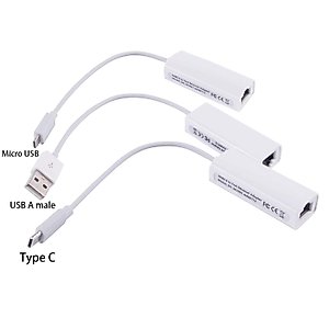 USB to RJ45 LAN Ethernet Adapter 100Mbps USB to RJ45 LAN Converter 10M 100M with Asix AX88772B AX88772 Chip (USB to RJ45)