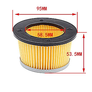 632230 Carburetor + 30727 Air Filter/Spark Plug for Tecumseh 5 HP 6 HP 632272 631828 631067 631067A H30 H50 H60 HH60 HH70 Engines 4 Cycle Engine Carb