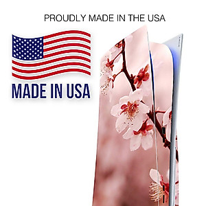 ITS A Skin Skins Compatible with Sony Playstation 5 Console Disc Edition - Protective Decal Overlay Stickers wrap Cover - Cherry Blossoms