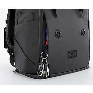 SKYBORNE Smart-Pack PLUS+ Travel backpack with anti-theft padded laptop compartment with modular detachable DOPP Kitt & built-in USB charging