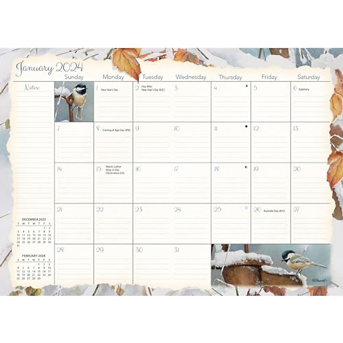 LANG Songbirds™ 2024 Monthly Pocket Planner (24991003167)