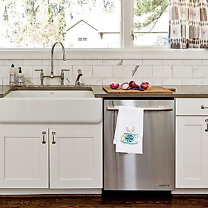 BDPWSS Funny Daughter Birthday Gift a Very Merry Unbirthday to You Friend Housewarming Kitchen Dish Towel (Unbirthday You Towel)