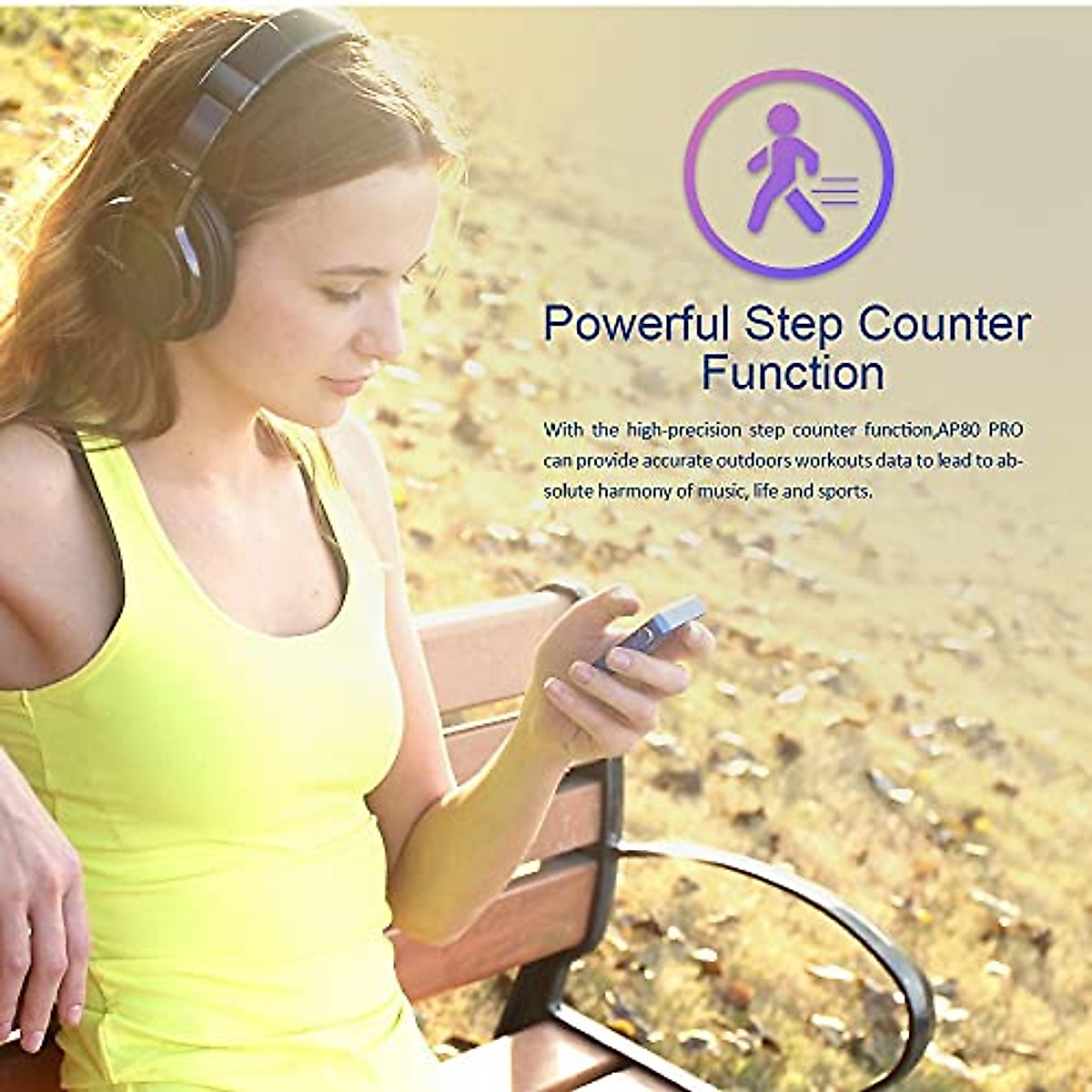 HIDIZS AP80 PRO MP3 Player with Bluetooth, High Resolution Lossless Music Player with LDAC/aptX/FLAC/Hi-Res Audio/FM Radio, Digital Audio Player with Full Touch Screen (Black)