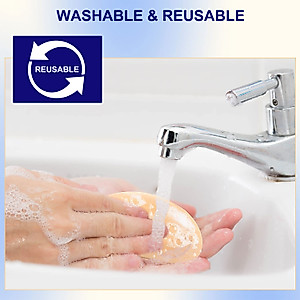 Nimiah Silicone Bra Inserts Breast Pads Push-up Inserts for Women | Removable Sticky Bra Cups for Swimsuits Dresses Bikini Top 3 Pairs