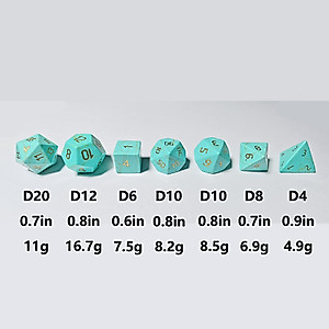 DND Dice,Dungeons and Dragons Dice (River)