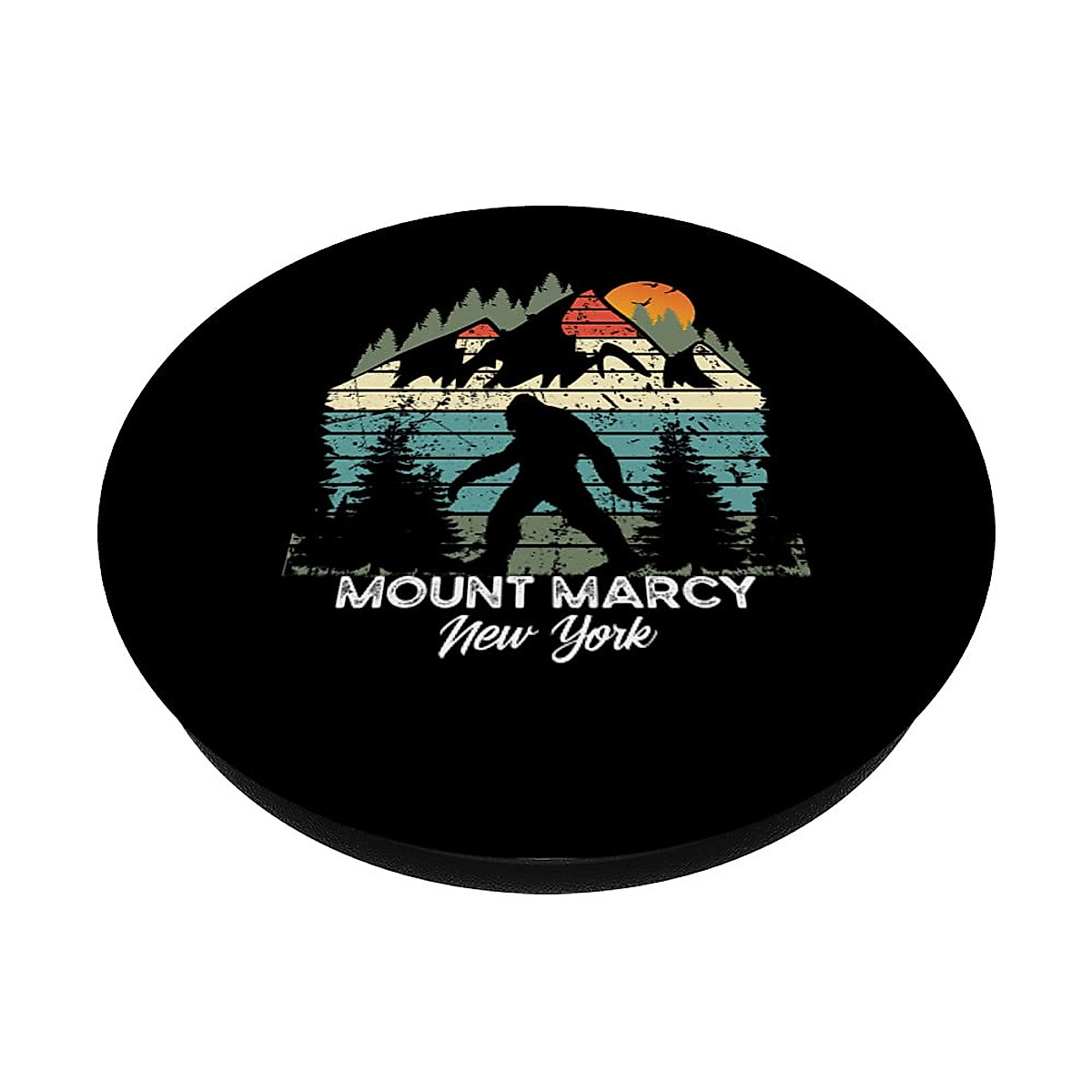 Vintage Mount Marcy New York National Park Retro 80's PopSockets PopGrip: Swappable Grip for Phones & Tablets