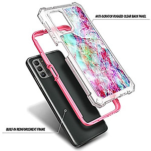 WDHD Case for Nokia G400 5G with Tempered Glass Screen Protector, Full-Body Protective Shockproof Rugged Bumper Cover, Impact Resist Durable Phone Case (Fantasy)