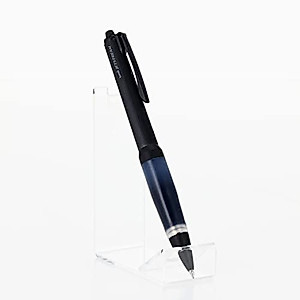 uni Alpha-Gel Jetstream 0.7 mm Ball Point Pen, Black Body, Black Ink (SXN1000071P24)