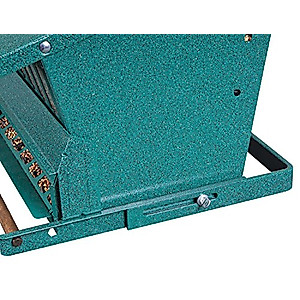 Heritage Farms Woodlink Absolute Squirrel Resistant Bird Feeder, Model 23803, beige