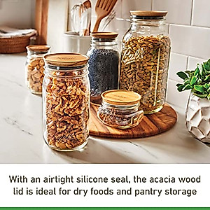 Ball Jar Wooden Storage Lids