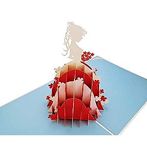 iGifts And Cards Happy La Quinceañera 3D Pop Up Greeting Card - 15th Birthday, Grace, Pink Party, Feliz Quince, Gift, Rose, Unique Special Dance, Congratulations, Fancy Dress, Celebration, Birthday