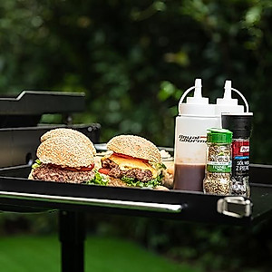 Royal Gourmet GB4000FC 36-Inch Gas Griddle with Cover, 4-Burner Flat Top Gas BBQ Grill with Top Cover Lid, Propane Fuelled, Outdoor Griddle Station with Folding Side Shelves and Legs, Black