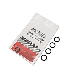 Captain O-Ring – Replacement 01224000 Spring O-Rings for Grohe Pull Out Spray Hoses/Faucets (4 Pack)