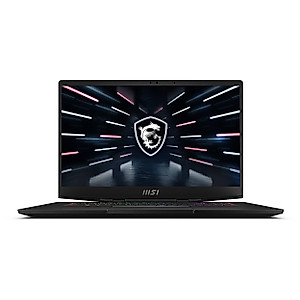 MSI GS77 Stealth 17.3" FHD 144Hz Gaming Laptop - 12th Gen Intel Core i9-12900H up to 5.0 GHz Processor, 64GB DDR5 RAM, 8TB (2 x 4TB) NVMe SSD, GeForce RTX 3060 6GB GDDR6, Windows 11 Pro, Black