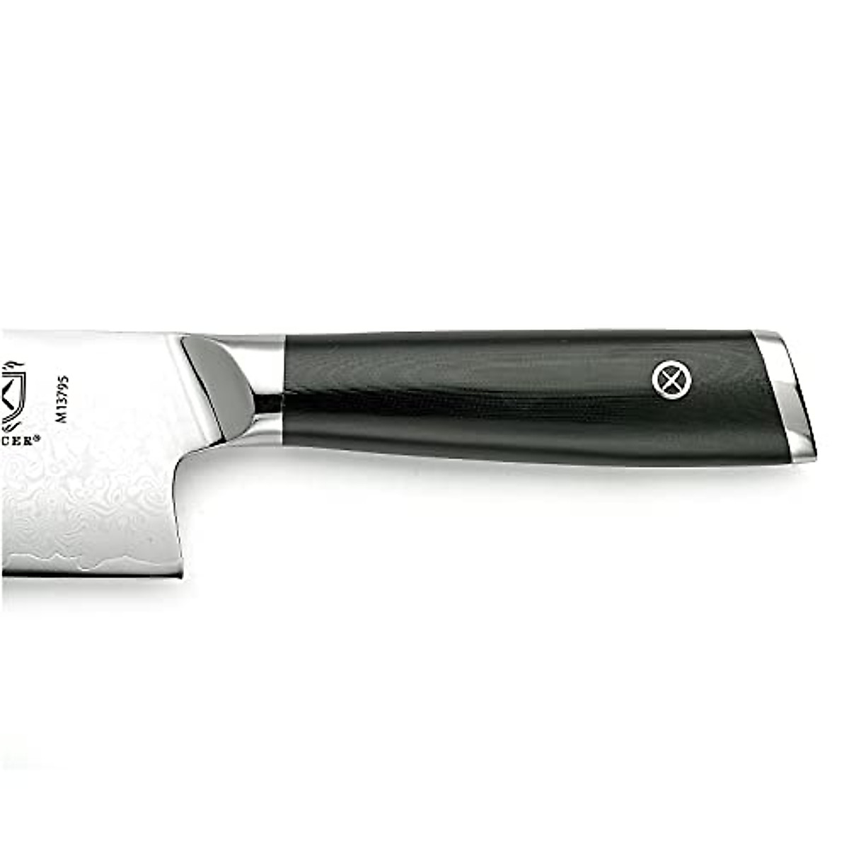 Mercer Culinary M13795 Premium Grade Super Steel, 8-Inch The Hunter Chef's Knife, G10 Handle