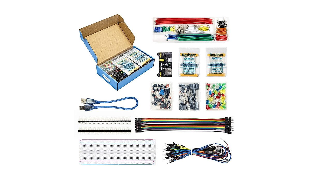 REXQualis Electronics Component Fun Kit for Arduino & Pi