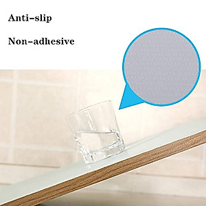 EVA Oil-Proof Drawer Liners,17.7 inches × 10FT, Non-Adhesive Cabinet Shelf Liners, Waterproof Fridge Mats Kitchen Cabinets Mat for Drawers, Shelves, Refrigerator(Mint Green)