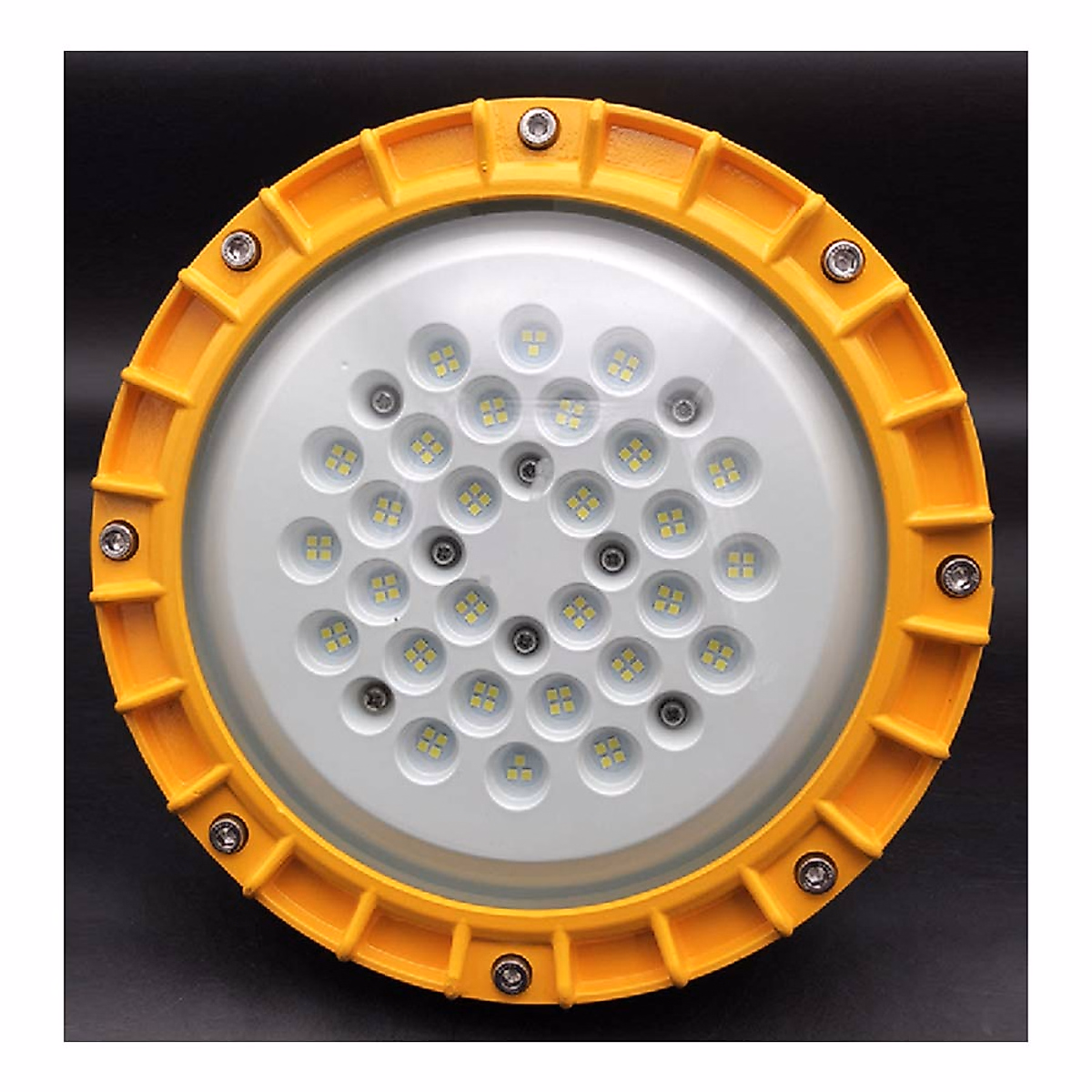 100w led Explosion-Proof Light high Bay Explosion Proof led Light with Exdemb II CT6 and Anti-Corrosion Rating WF2, IP66 Waterproof ATEX LED Gas Station Light (100)