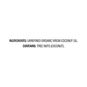 Amazon Fresh, Organic Virgin Coconut Oil, 15 Fl Oz (Previously Happy Belly, Packaging May Vary)