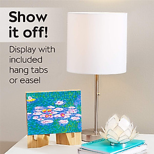 Faber-Castell Museum Series Paint by Numbers - Claude Monet Water Lilies - Number Painting for Kids and Adult Beginners, 1 Count (Pack of 1)