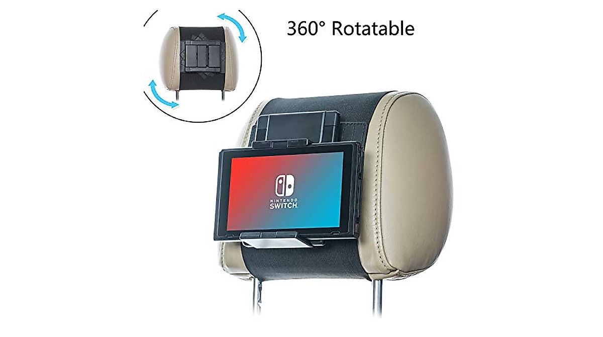 Nintendo Switch Car Mount: Hands-Free Headrest Holder