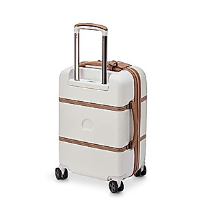 DELSEY Paris Chatelet Hardside 2.0 Luggage with Spinner Wheels, Angora, Carry-on 19 Inch
