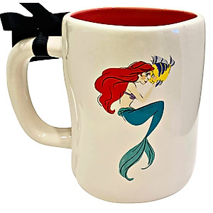 Rae Dunn LITTLE MERMAID Mug - Double sided - Ceramic - Disney series