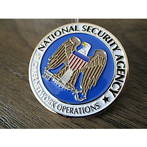 Oneworldtreasures National Security Agency Cyber Network Operations NSA CNO SIGINT Challenge Coin