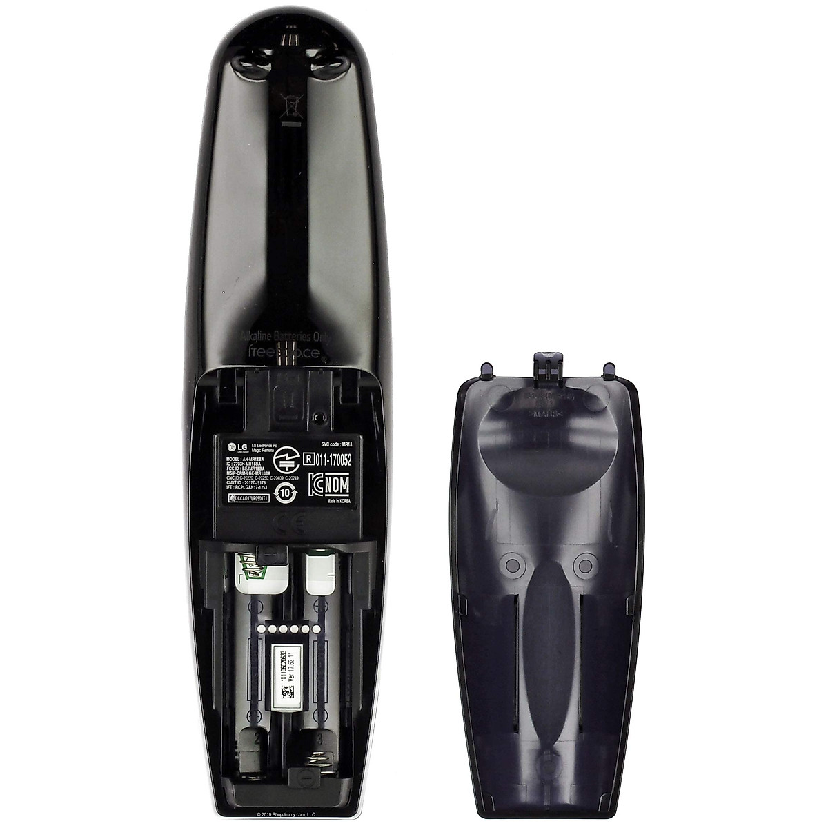 OEM LG AN-MR18BA Magic Remote Control with Netflix and Amazon Buttons Voice Mate for All 2018 4K UHD Smart LG Televisions OLED65W8PUA OLED77W8PUA OLED43W8PUA OLED49W8PUA OLED50W8PUA OLED55W8PUA