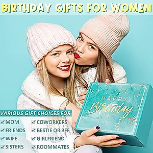Birthday Gifts for Women Friendship, Ocean Relaxing Spa Gifts Basket Set for Women, Self Care Gifts Unique Happy Birthday Gifts Idea for Mom Her Best Friends Sister Wife Girlfriend Coworker Teacher