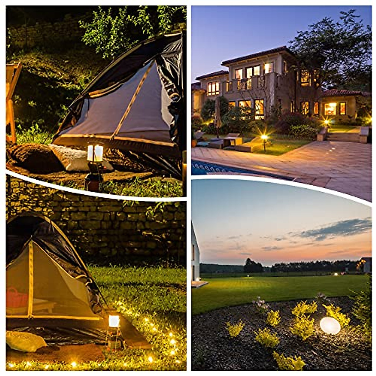 Solaroxy 120W Outdoor Low Voltage Landscape Lighting Transformer with ...