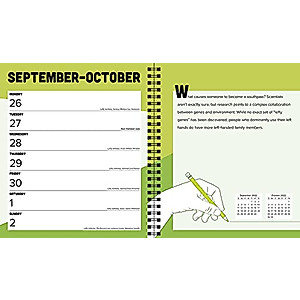 The Left-Hander's 2022 Weekly Planner Calendar