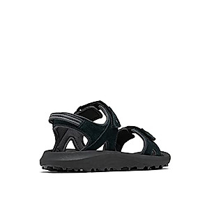 Columbia Women's Trailstorm Hiker 2 Strap Sport Sandal, Black/Light Cloud, 8