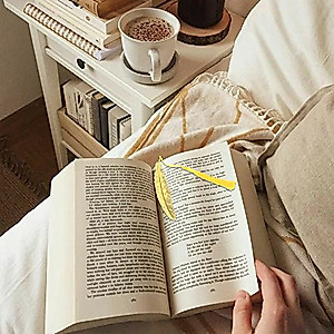 Metal Feather Bookmarks, Metal Bookmarks for Women Men Kids Girls - Cute Bookmarks for Book Lovers, Gifts for Teachers and Readers