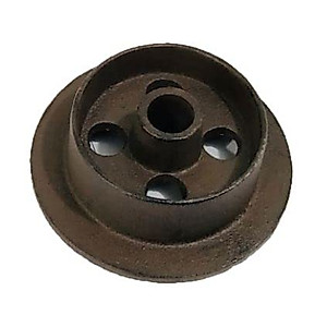 4 Rustic Cast Iron Mining Cart Wheels 5 3/4" Wide Display Track Cart Wheel