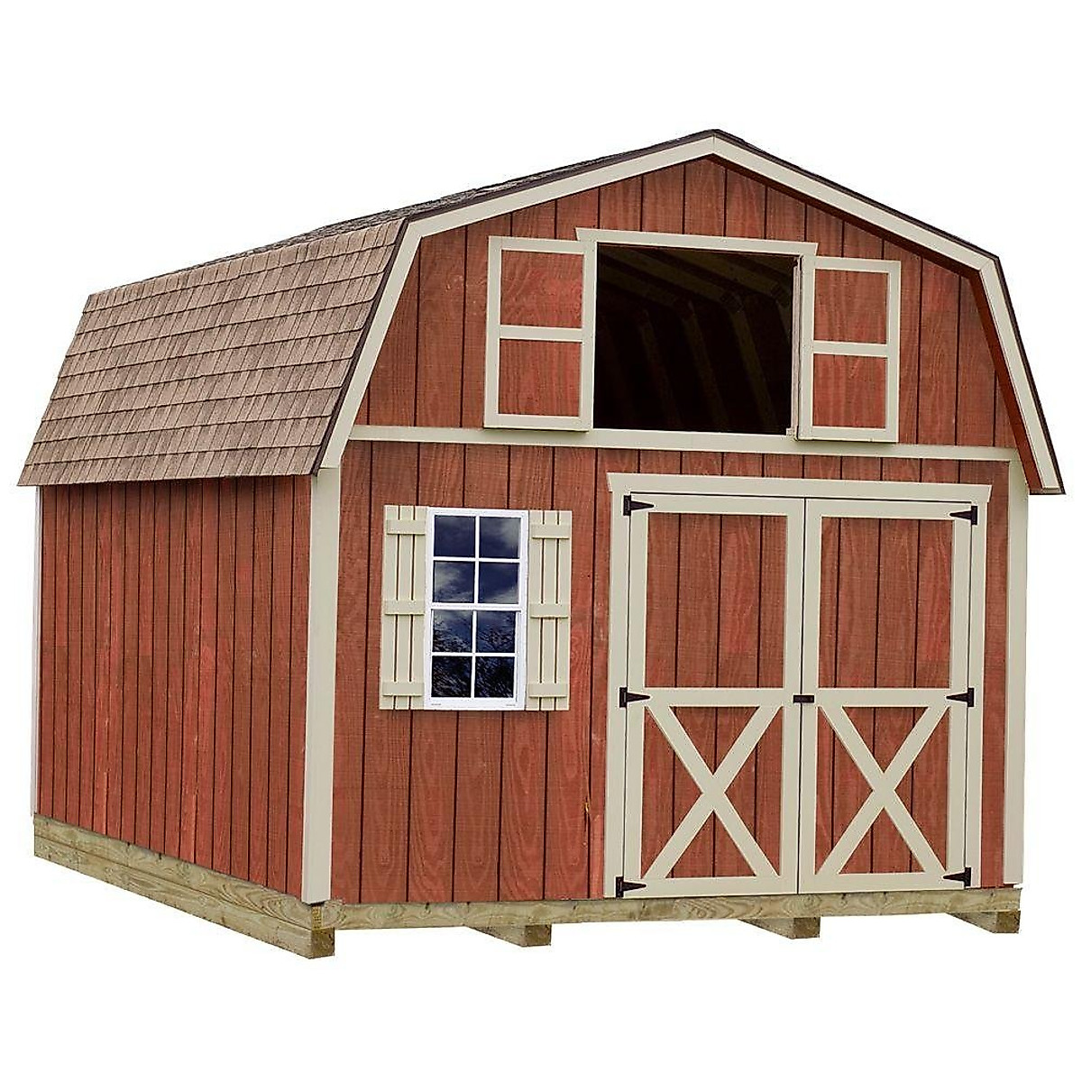 Best Barns Millcreek 12' X 20' Wood Shed Kit