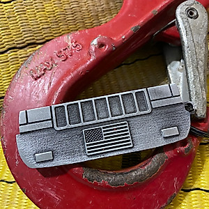 ALFAVIERA Clearance Metal Front Grille Car Keychain Suit Compatible For Jeep ZJ Grand Cherokee With American Flag, Key Chain Ring