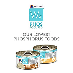 Weruva Wx Phos Focused, Chicken Formulas Variety Pack, 3oz Can (Pack of 12)