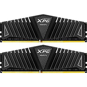 XPG Z1 DDR4 3200MHz (PC4 25600) 32GB (2x16GB) CL16-20-20 288-Pin Memory Modules Kit, Black (AX4U3200716G16A-DBZ)