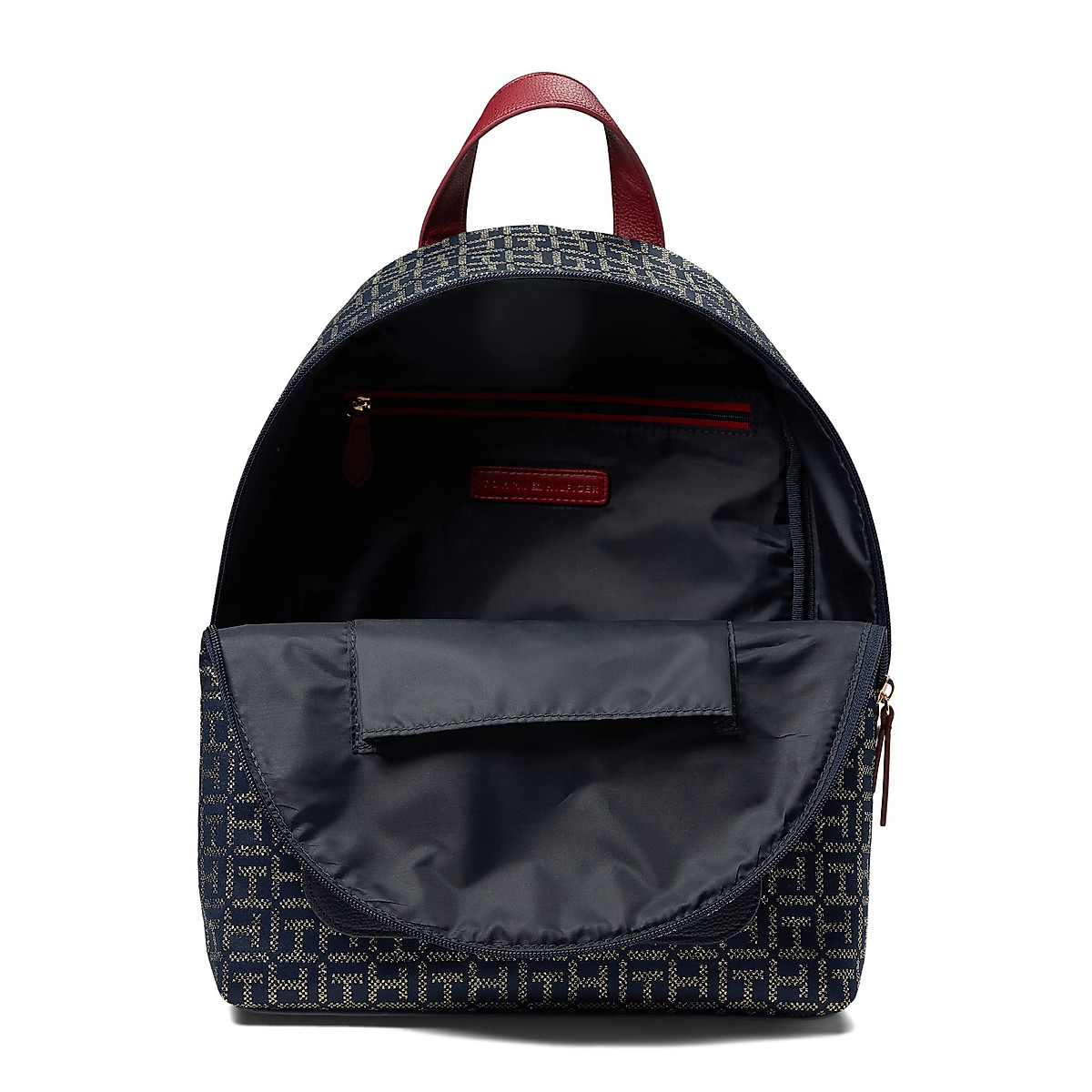 Tommy Hilfiger Millie II Medium Dome Backpack Tommy Navy/Light Gold Lurex One Size