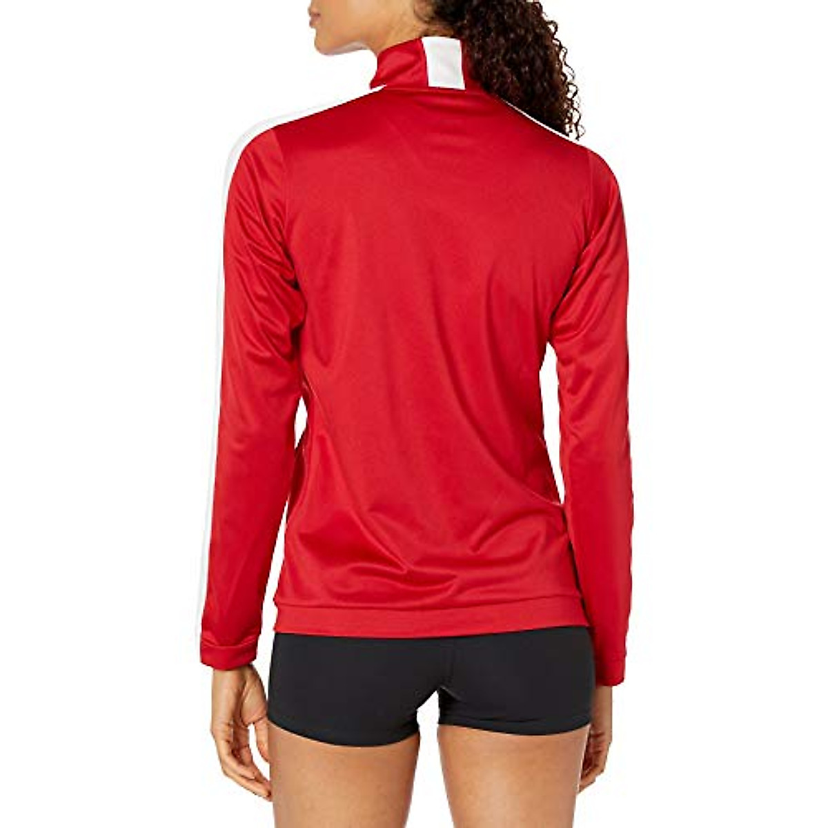 ASICS Team Tricot Warm Up Jacket, Team Red/Team White, Small