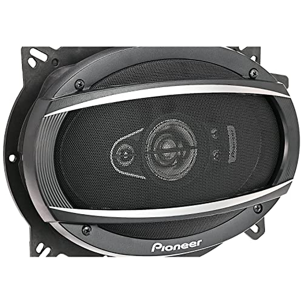 Pioneer TS-A6970F, 4-Way Car Audio Speakers, Full Range, Clear Sound Quality, Easy Installation and Enhanced Bass Response, 6” x 9” speakers