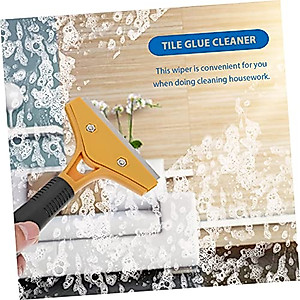 ETHZZLE 1pc Ceramic Cleaning Tool Glass Cleaning Shovel Glass Cleaning Scraper Steel Paint Spatula Plastic