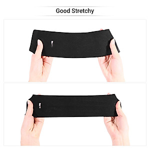 AoOnZan 5 Pairs Knit Arm Warmers Thumb Hole for Women Girls, Wrist Fingerless Gloves Long Sleeve Mittens