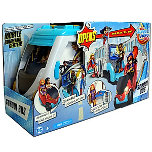 DC Super Hero Girls Transforming School Bus