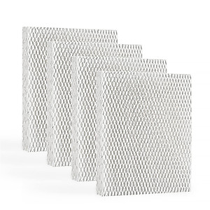 Uknesfrod Humidifier Filter T Replacement for Part # HFT600, HFT600T, HFT600PDQ Compatible with Honeywell Humidifier HEV615 HEV620-4Pack