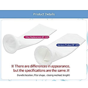 Pentek BP-420-1 Polypropylene Bag Filter Replacement 1 Micron