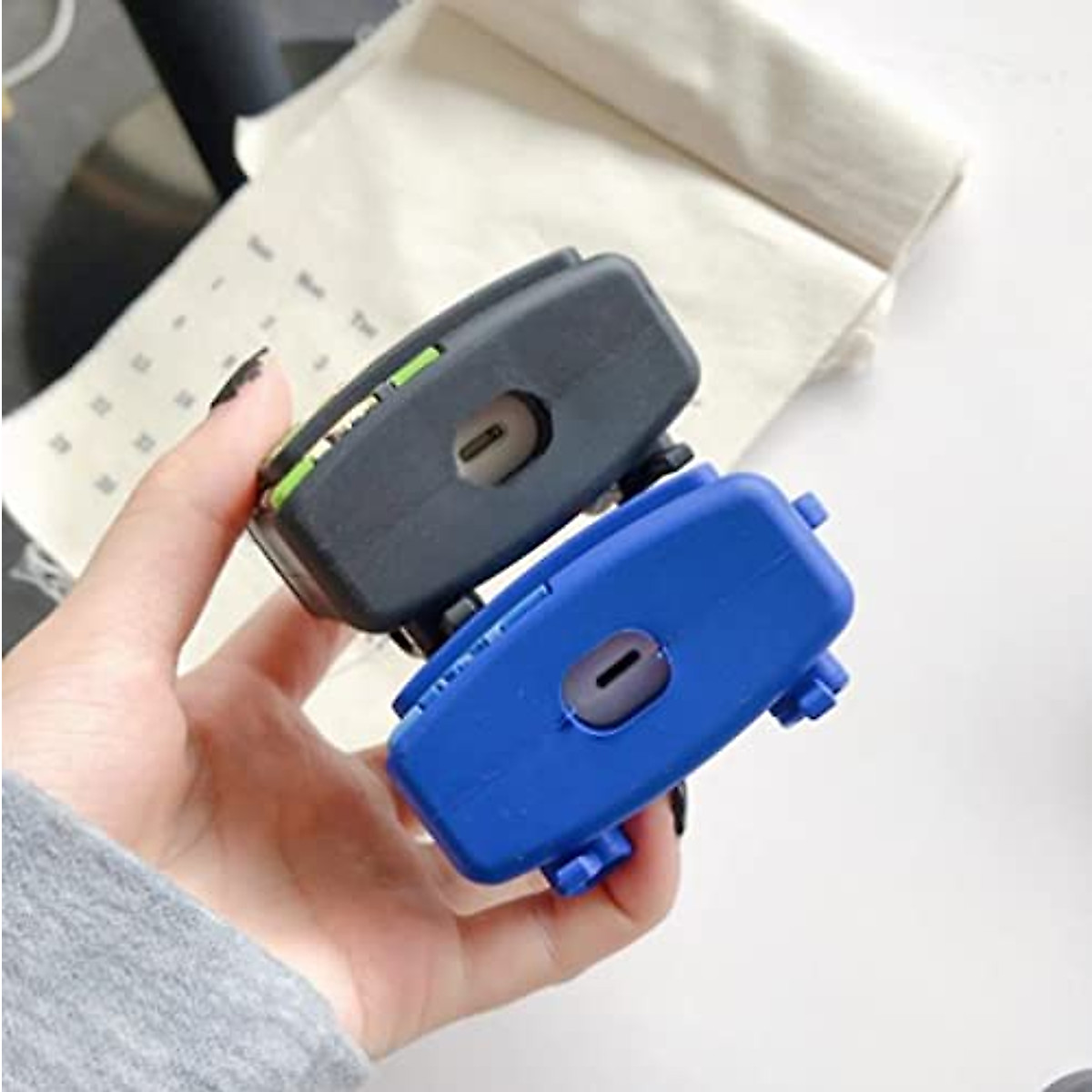 for Airpods 1 & 2 Fashion Shark Backpack Cover, Durable Shockproof Headphone Cover with Keychain Cute and Funny Cover, Cartoon Fashion Cover, 2 Pack